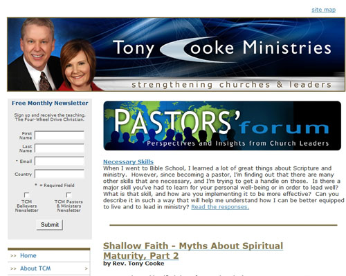 Tony Cooke Ministries